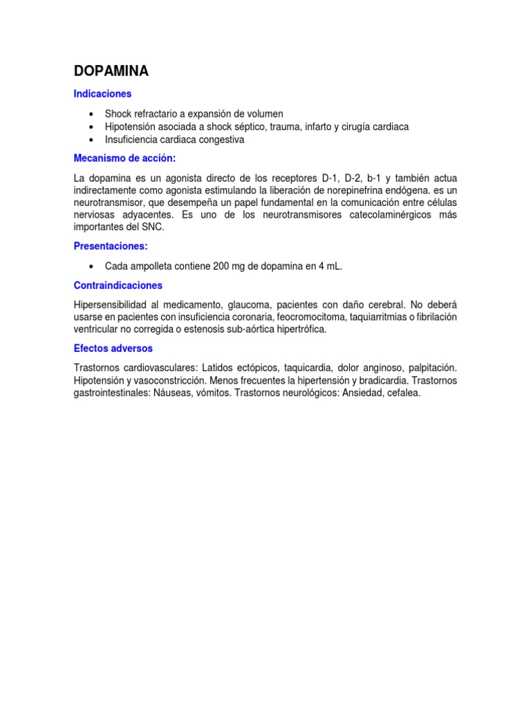 Farmacos Inotropicos | Descargar gratis PDF | Insuficiencia cardíaca ...