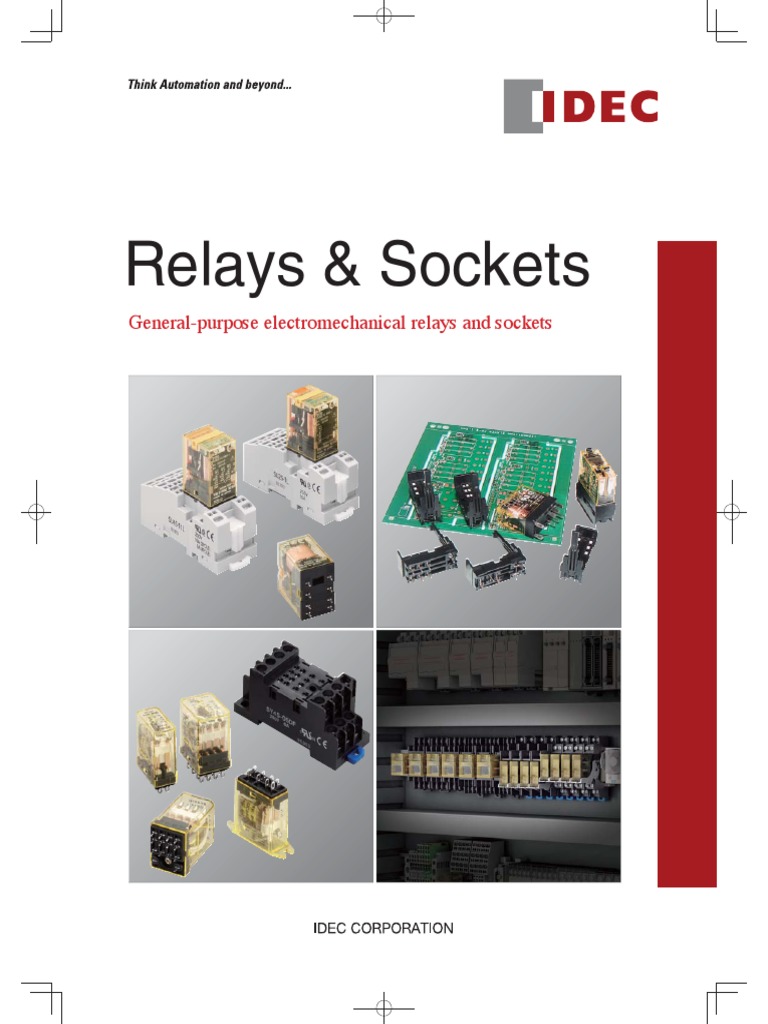 Catalogue Relay Idec | PDF | Alternating Current | Relay