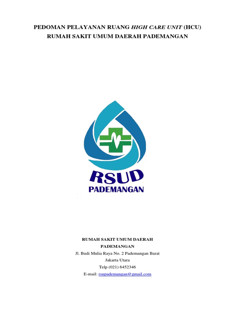 Pedoman Pelayanan Ruang HCU | PDF