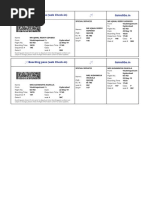 Indigo Boarding Pass Sample | PDF