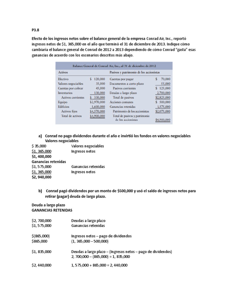 Ejercicios 8 y 21 | PDF | Compartir (Finanzas) | Economias