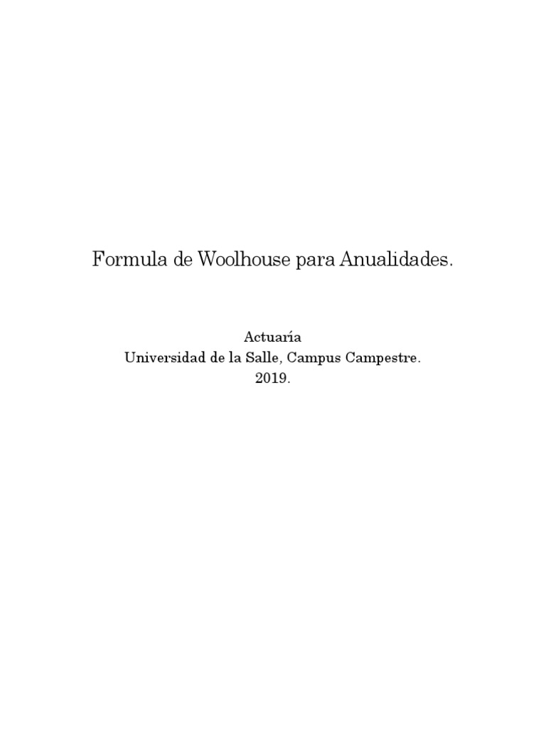 Fórmula Aproximacion Woolhouse, Euler-Maclaurin | PDF | Integral | Derivado