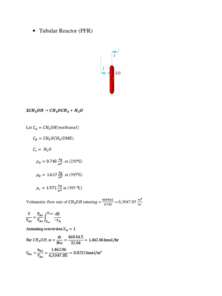 Tubular Reactor | PDF