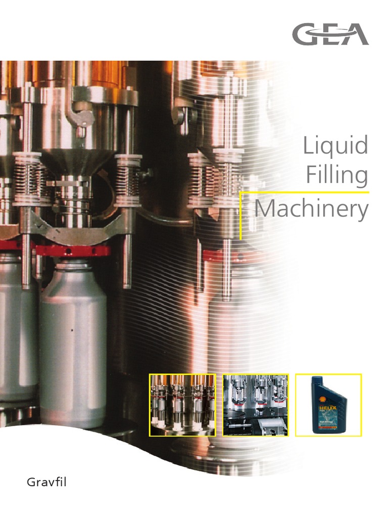 GEA Gravfil Liquid Filling Solutions | PDF | Flow Measurement | Liquids