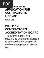 Pcab Application Form | PDF | Identity Document | Affidavit