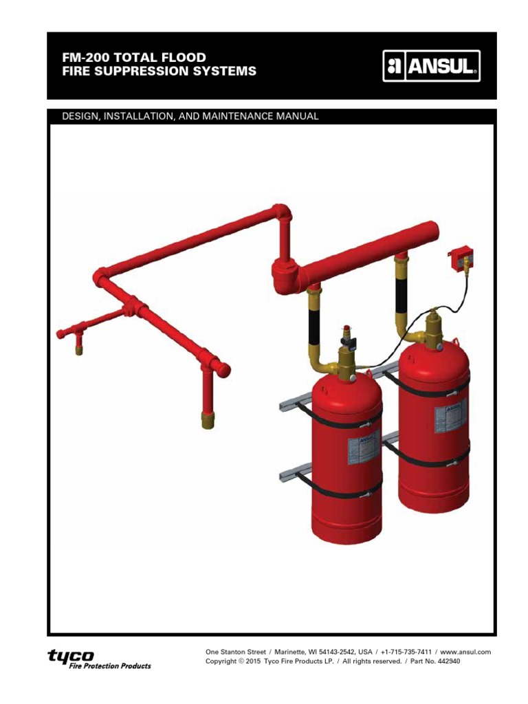 FM 200 Datasheet and Design | Download Free PDF | Fluorine | Valve