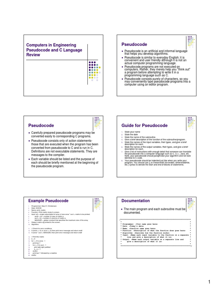 Lecture2 PDF | PDF | Computer Program | Programming