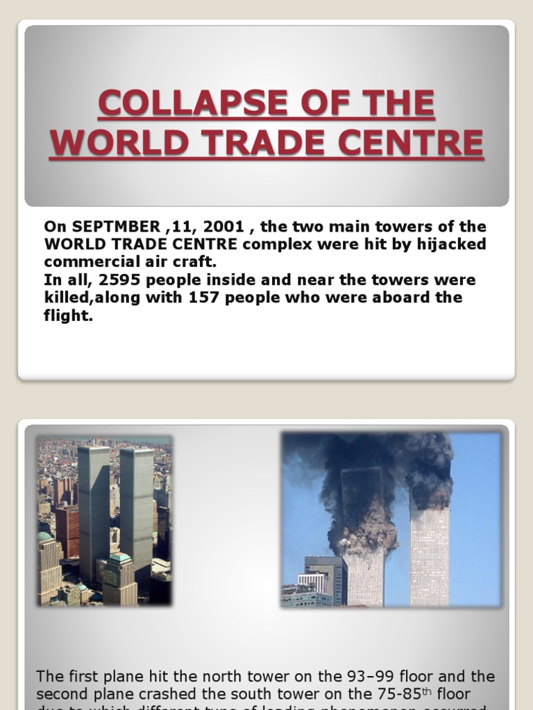 Collapse of The World Trade Centre | Download Free PDF | Solid ...