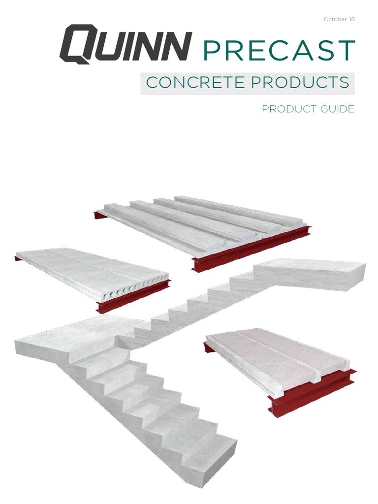 Concrete Products: Product Guide | PDF | Stairs | Structural Steel