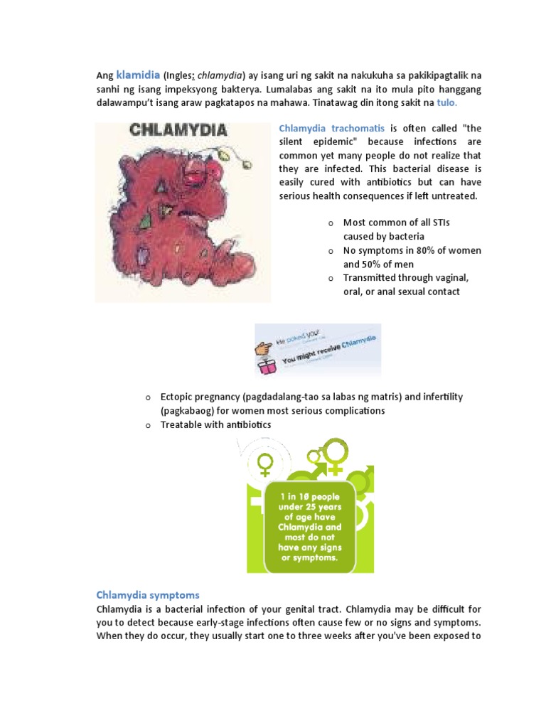 Klamidia: Tulo. Chlamydia Trachomatis | PDF | Hiv/Aids | Herpes Simplex