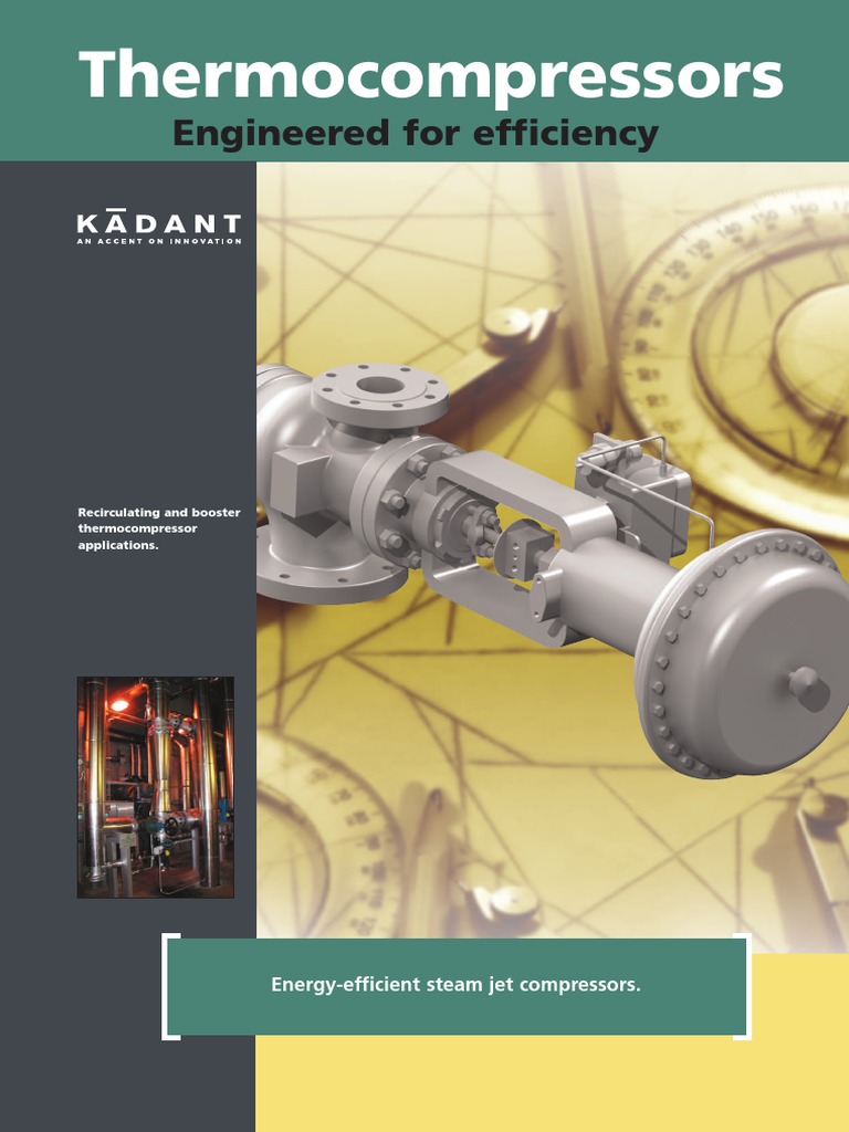Thermocompressors: Engineered For Efficiency | PDF | Jet Engine | Nozzle