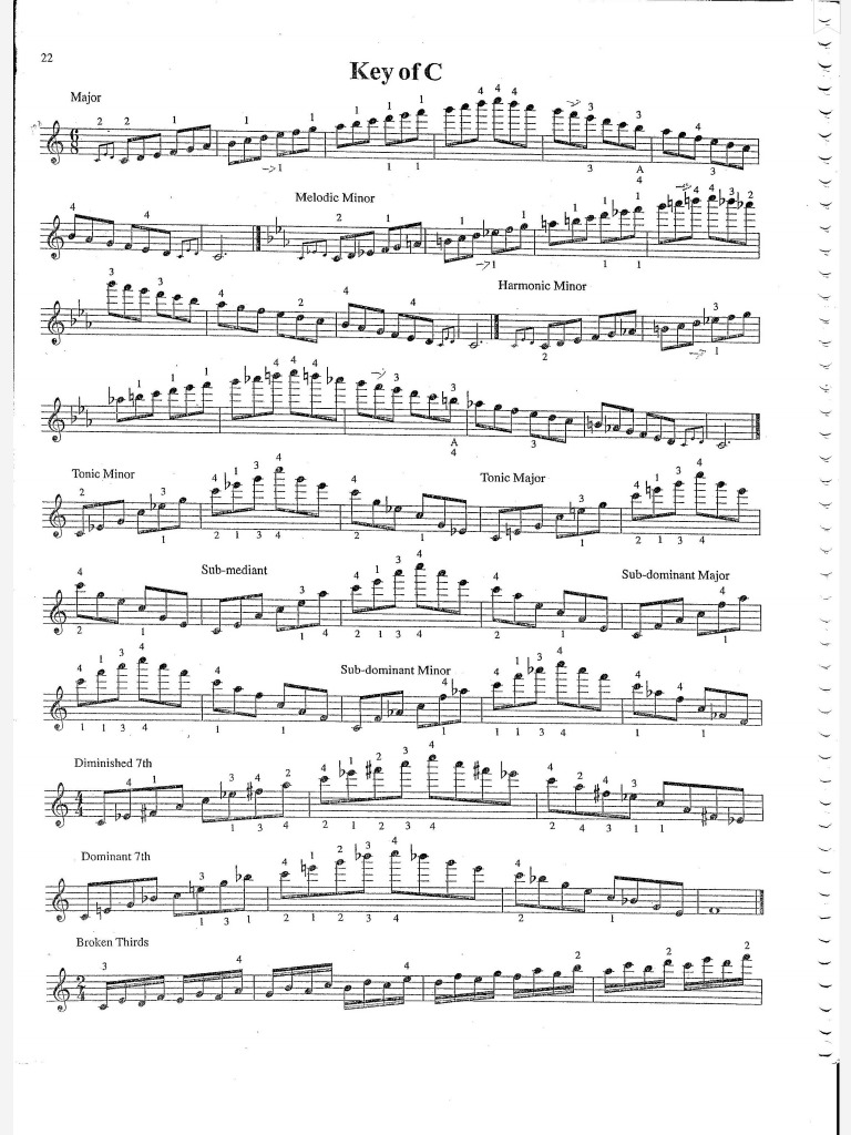 1 - Barbara Barber - Scale For Advanced Violinist - pdf-1 | PDF