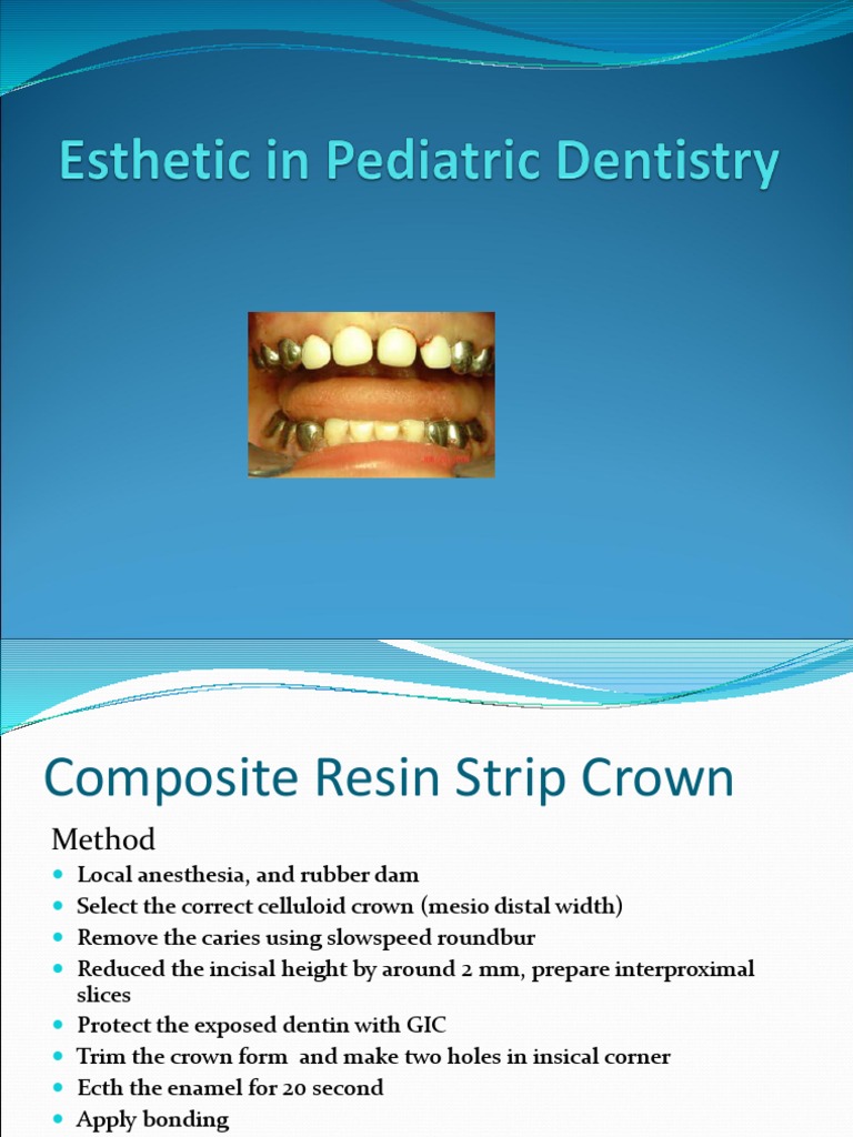 Esthetic in Pediatric Dentistry | PDF | Dentistry Branches | Mouth