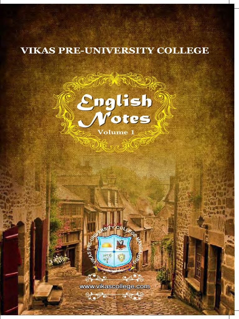 PUC Vikas Booklet English I 17 | PDF | William Blake | Elephant