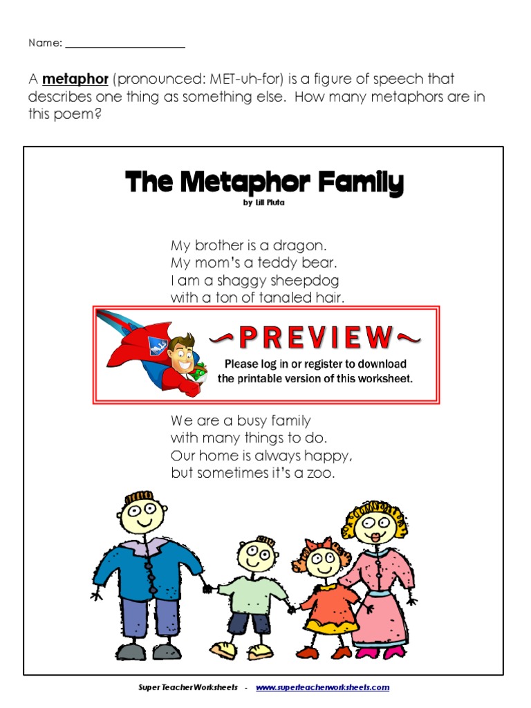 Metaphors About Family