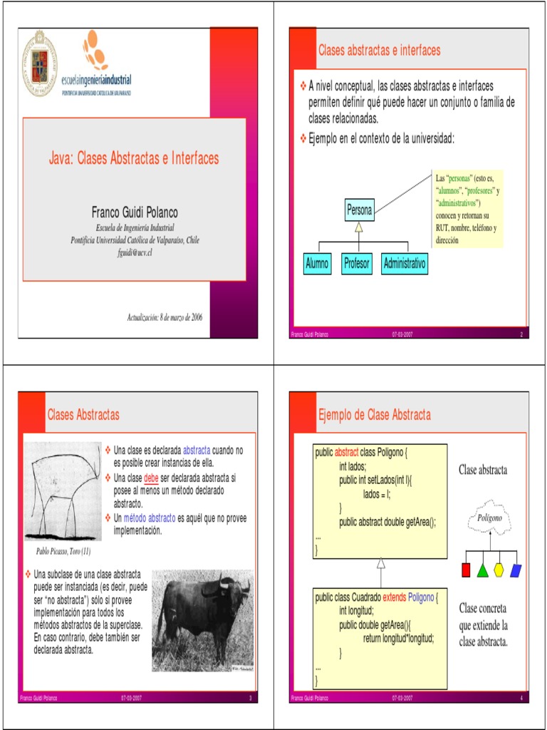 Java-Clases Abstractas e Interfaces | PDF | Java (lenguaje de ... Java-Clases Abstractas e Interfaces | PDF | Java (lenguaje de ...