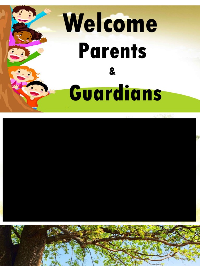 Welcome: Parents Guardians | PDF