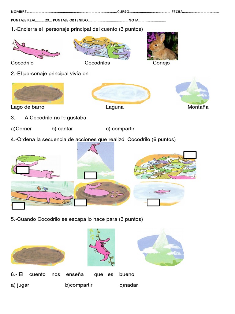 Guia Los Cocodrilos Copiones | PDF