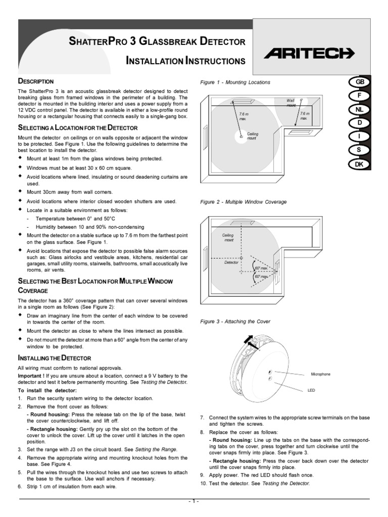 Detector Geam Spart | PDF | Window | Relay