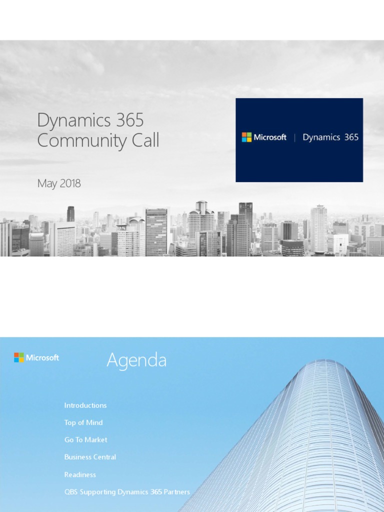May 2018 Channel Call | PDF | Microsoft Outlook | Microsoft