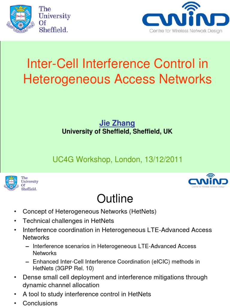 Inter-Cell Interference Control in Heterogeneous Access Networks | PDF ...