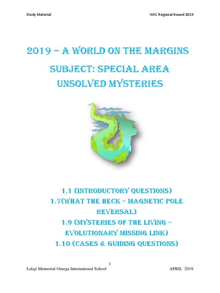 Special Area - Set 1 | PDF | Nature