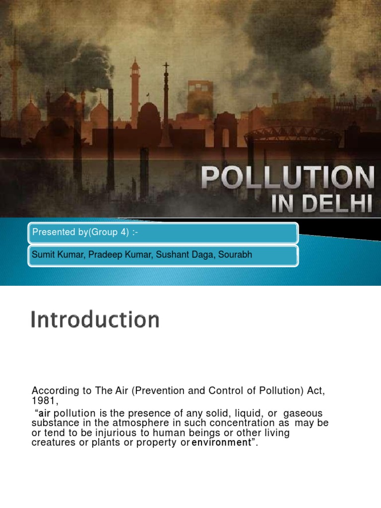 Air Pollution | PDF | Air Pollution | Particulates