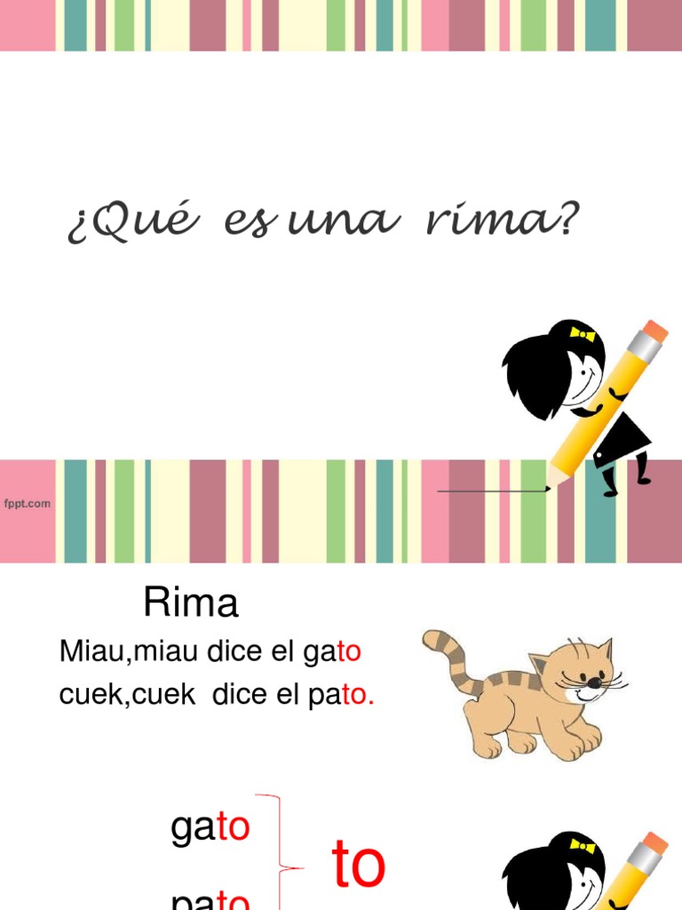 Rimas Divertidas para Niños | PDF | Poesía