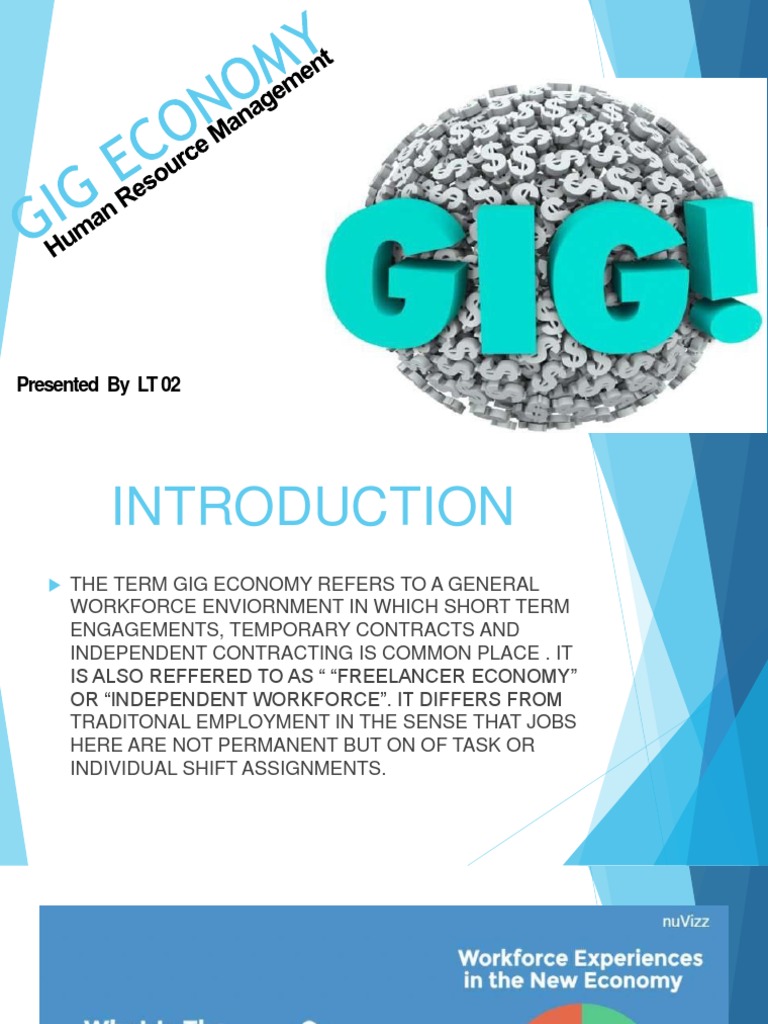 Gig Economy | PDF | Temporary Work | Freelancer
