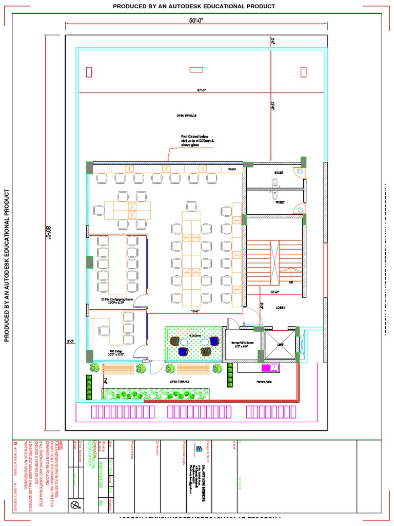 TERRACE FLOOR PLAN Layout 2 PDF | PDF