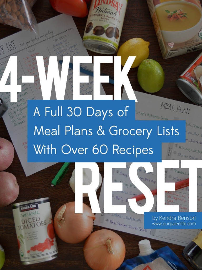 30-Day Meal Plan | PDF | Sausage | Bacon