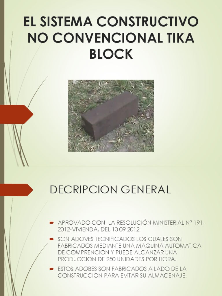 Tika Blocks | PDF | Hogar, jardinería y bricolaje