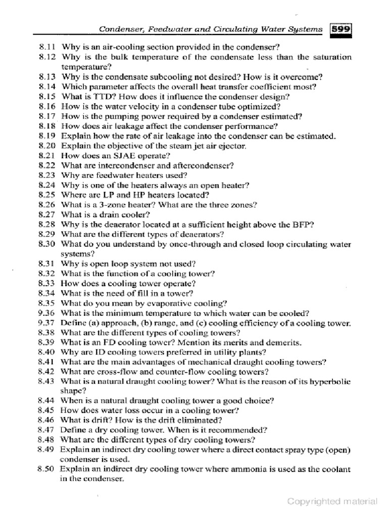 Power Plant Engineering, PK Nag - Part4 PDF | PDF