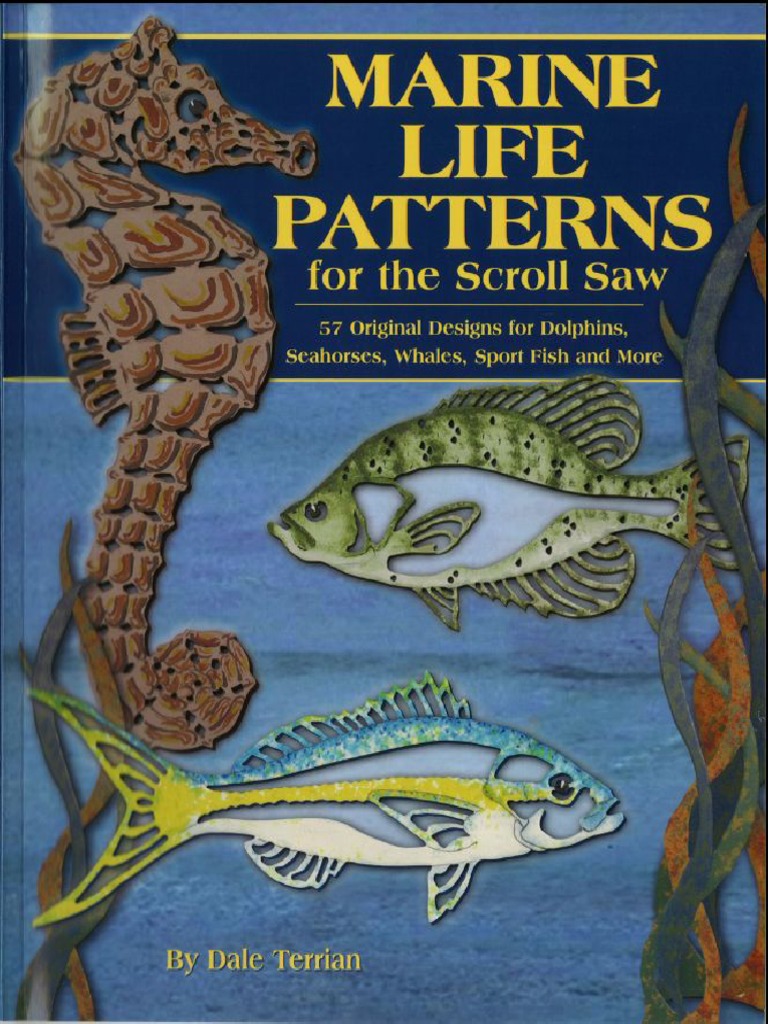 Marine Life Patterns For The Scroll Saw PDF | PDF