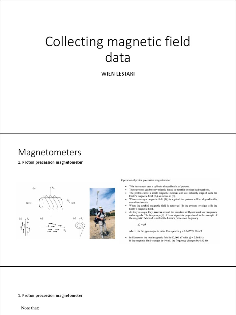 Collecting Magnetic Field Data | PDF