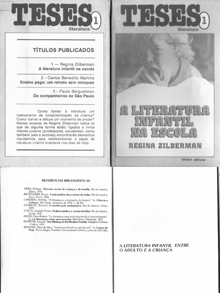 Zilberman - A Literatura Infantil Na Escola 32 A 54 | PDF