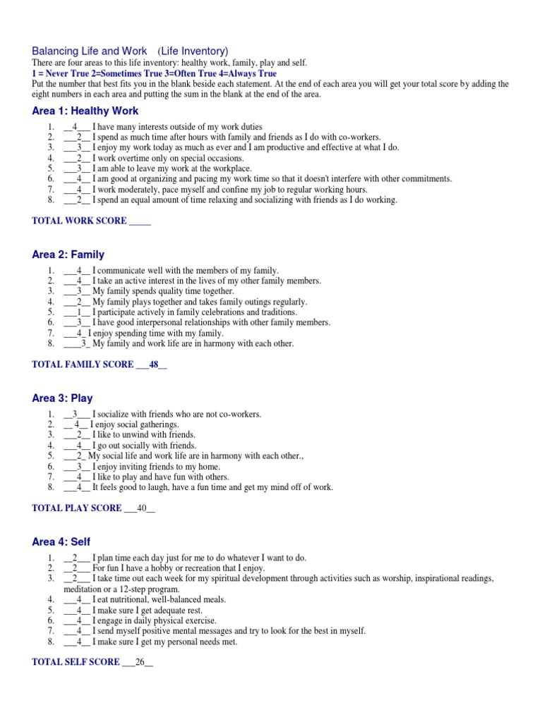 9 Balancing Life and Work | PDF | Social Psychology | Behavioural Sciences