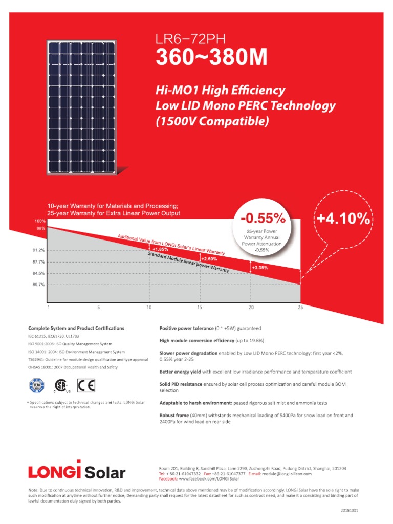 LR6-72PH 360-380M | PDF