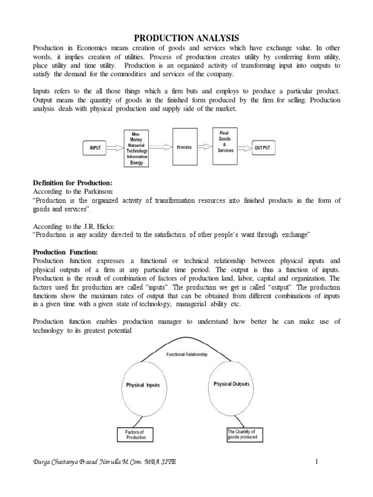 Productionanalysis 150714104054 Lva1 App6891 | PDF | Production ...