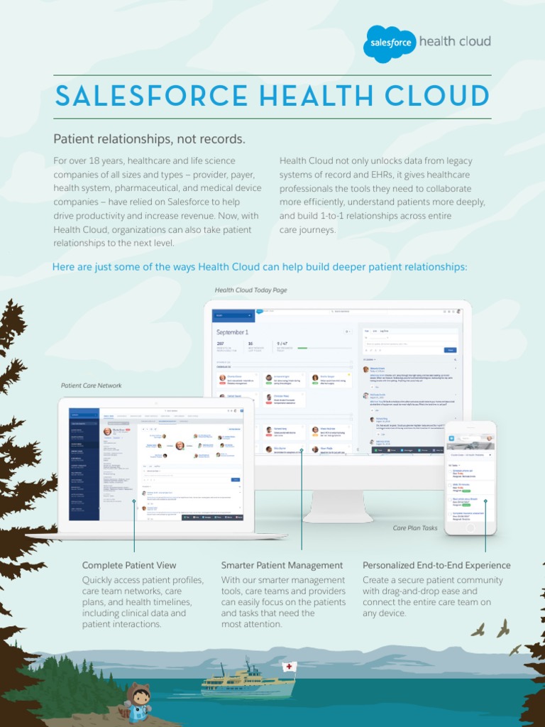 Salesforce Health Cloud: Patient Relationships, Not Records | PDF ...