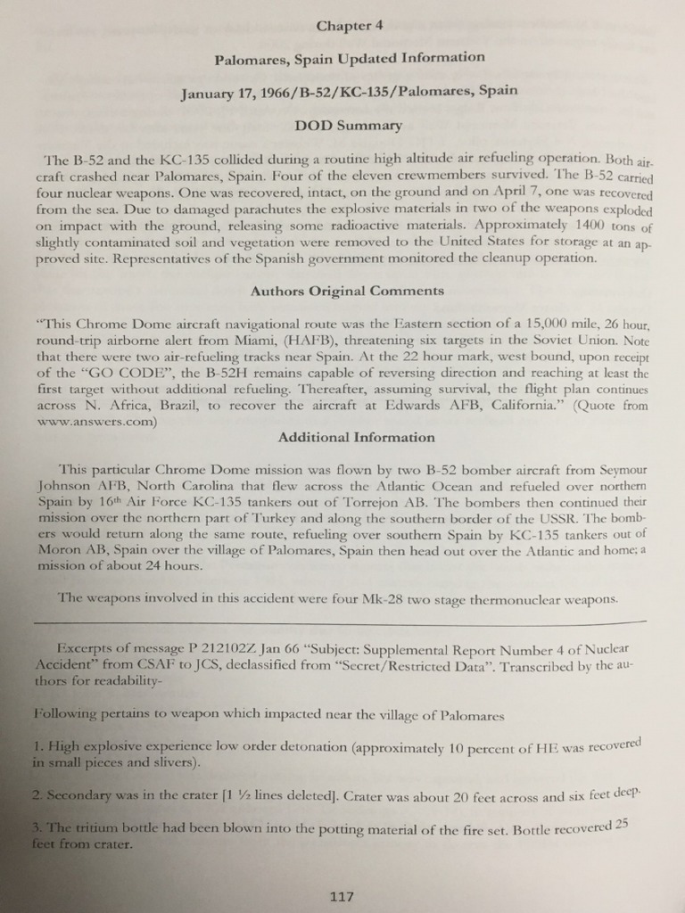 Palomares Additional Info & EOD Report | PDF