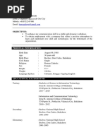 Sample PRC FORM | PDF | Identity Document | Government Information