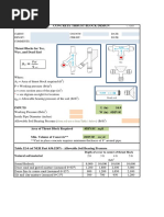 Thrust Block Specifications and Dimensions | PDF | Concrete | Materials