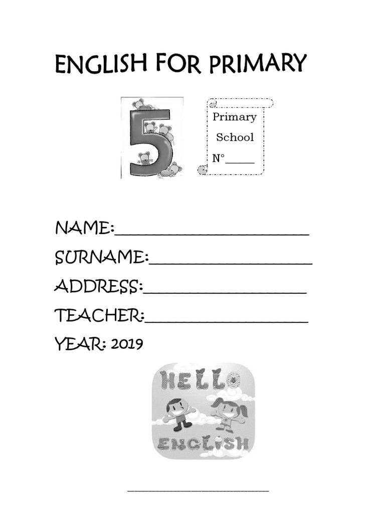 English For Primary 5 - 2019 | PDF | Nature