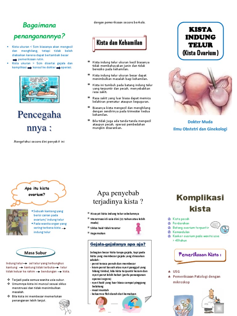 Leaflet Kista Ovarium Regan | PDF