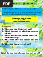 Detailed Lesson Plan in Science IV-Uses of Water | PDF | Lesson Plan ...