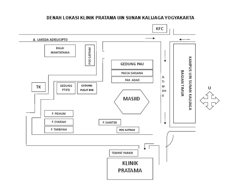 Denah Klinik Pratama UIN Sunan Kalijaga Yk | PDF