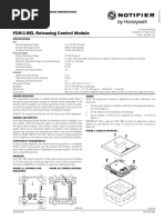 Notifier FCM 1 Supervised Control Module | PDF | Switch | Relay