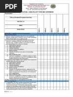 Bidding Checklist PDF | PDF