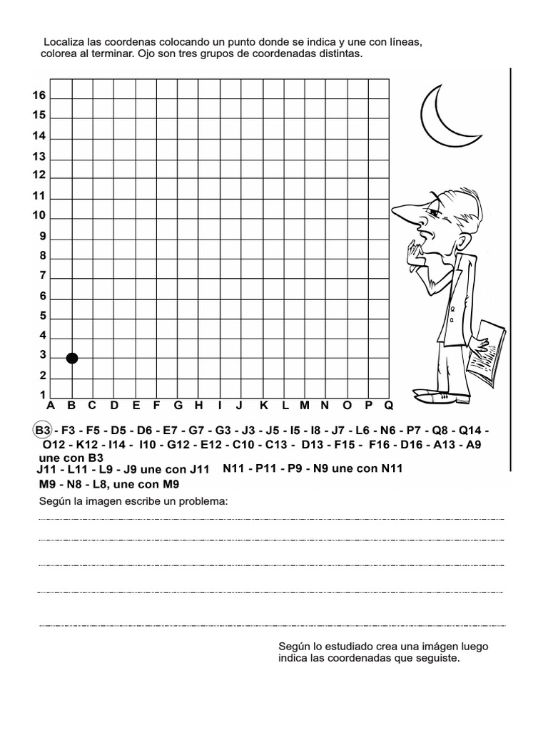 Coordenadas 1 PDF | PDF | Enseñanza de matemática